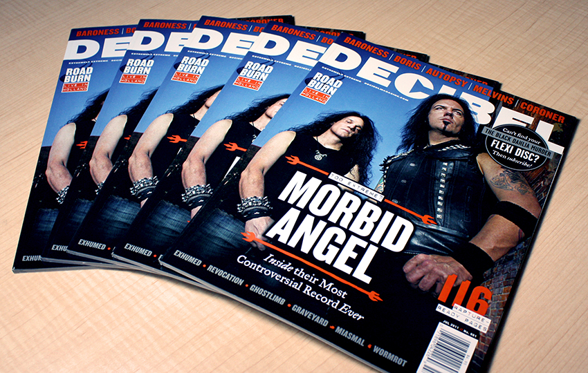 Morbid Angel Issue from 2011 is Back in Stock! - Decibel Magazine