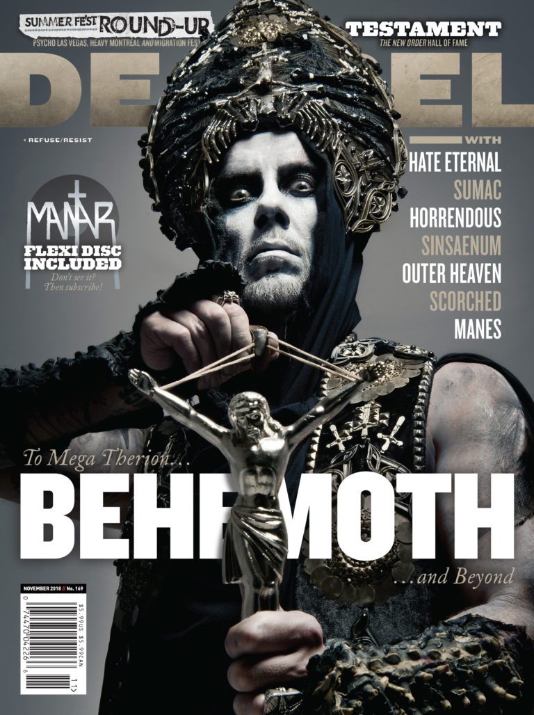 Behemoth Grace the Cover of Decibel's November Issue - Decibel Magazine