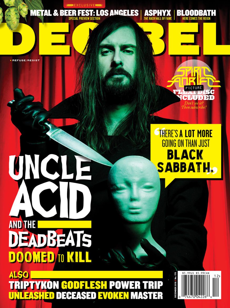 Uncle Acid & the Deadbeats Grace the Cover of the December Decibel ...