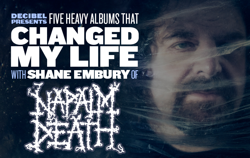 Five Heavy Albums that Changed My Life with Shane Embury of Napalm ...