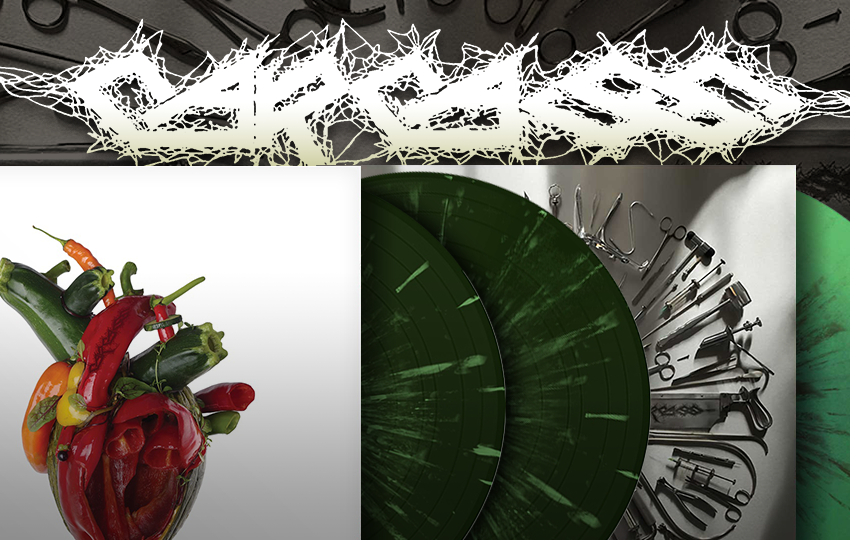 EXCLUSIVE Carcass ‘Torn Arteries’ 2xLP Color & 'Surgical Steel' Reissue ...