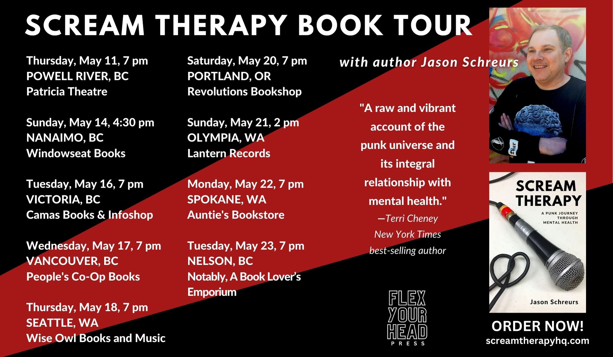 Q&A with 'Scream Therapy' author Jason Schreurs on his "Punk Journey ...