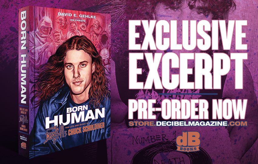 Pre-Order ‘Born Human: The Life and Music of DEATH’s CHUCK SCHULDINER ...