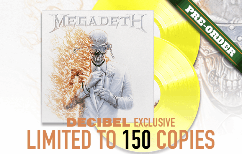 PRE-ORDER NOW! MEGADETH’s Final Album on Decibel-Exclusive 2 x LP Vinyl ...