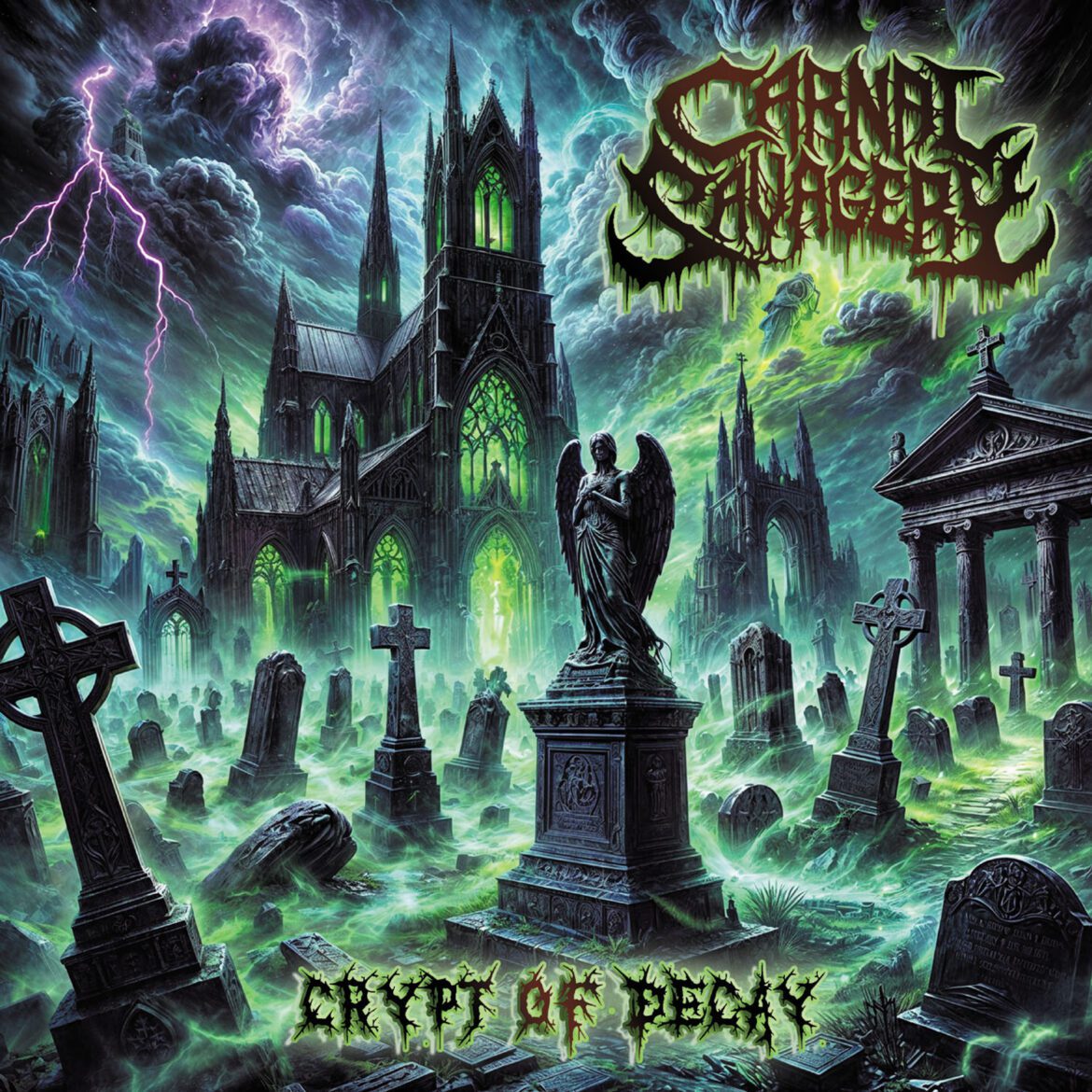 Full Album Stream: Carnal Savagery –Crypt of Decay - Decibel Magazine
