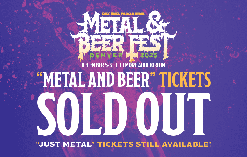 “Metal & Beer” Tickets for Decibel Metal & Beer Fest: Denver Are SOLD ...